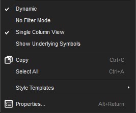 eSignal version 12/21 - Option Chain Window – eSignal Knowledge Base